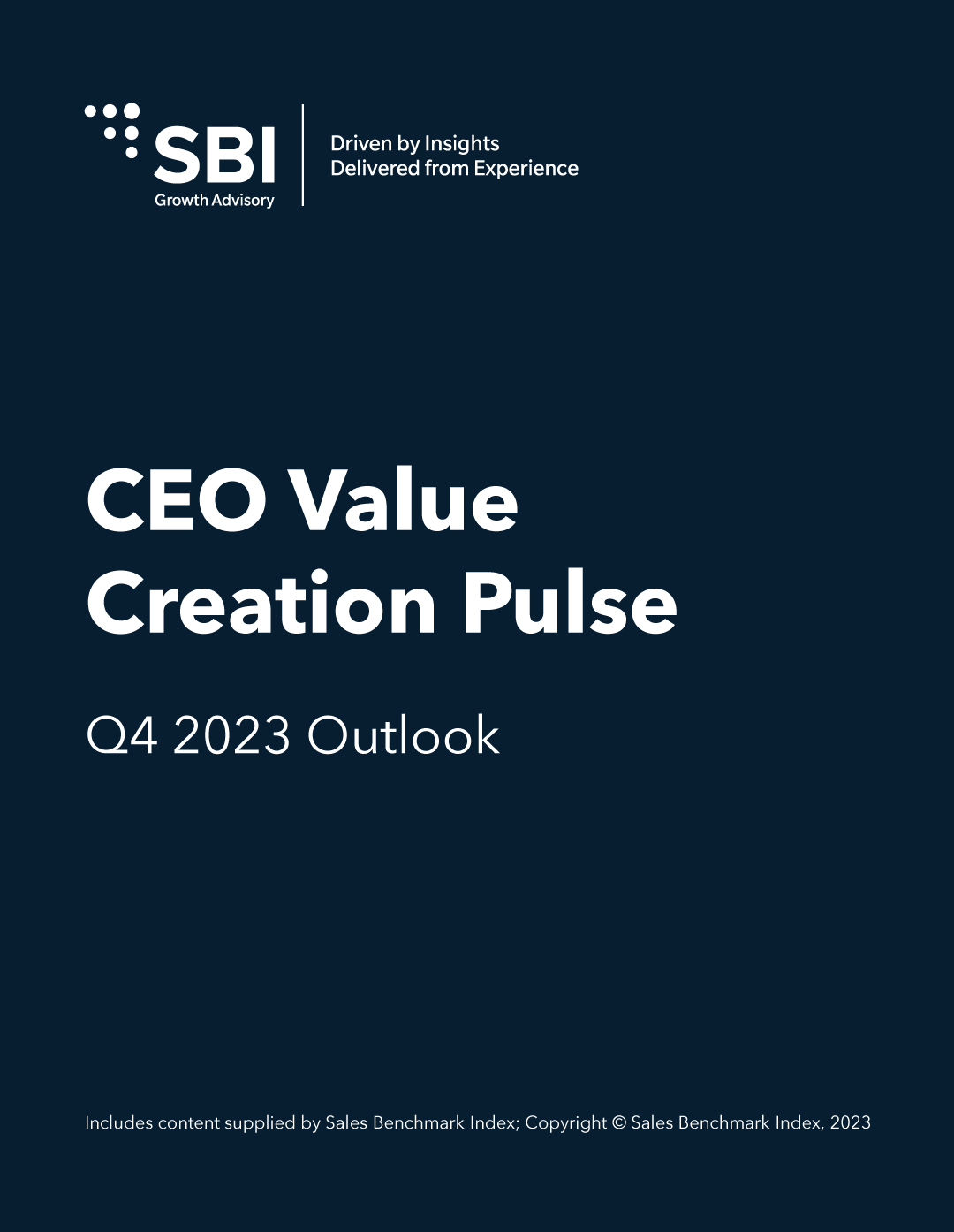 Research: CEO Value Creation Pulse - Q4 2023 Outlook